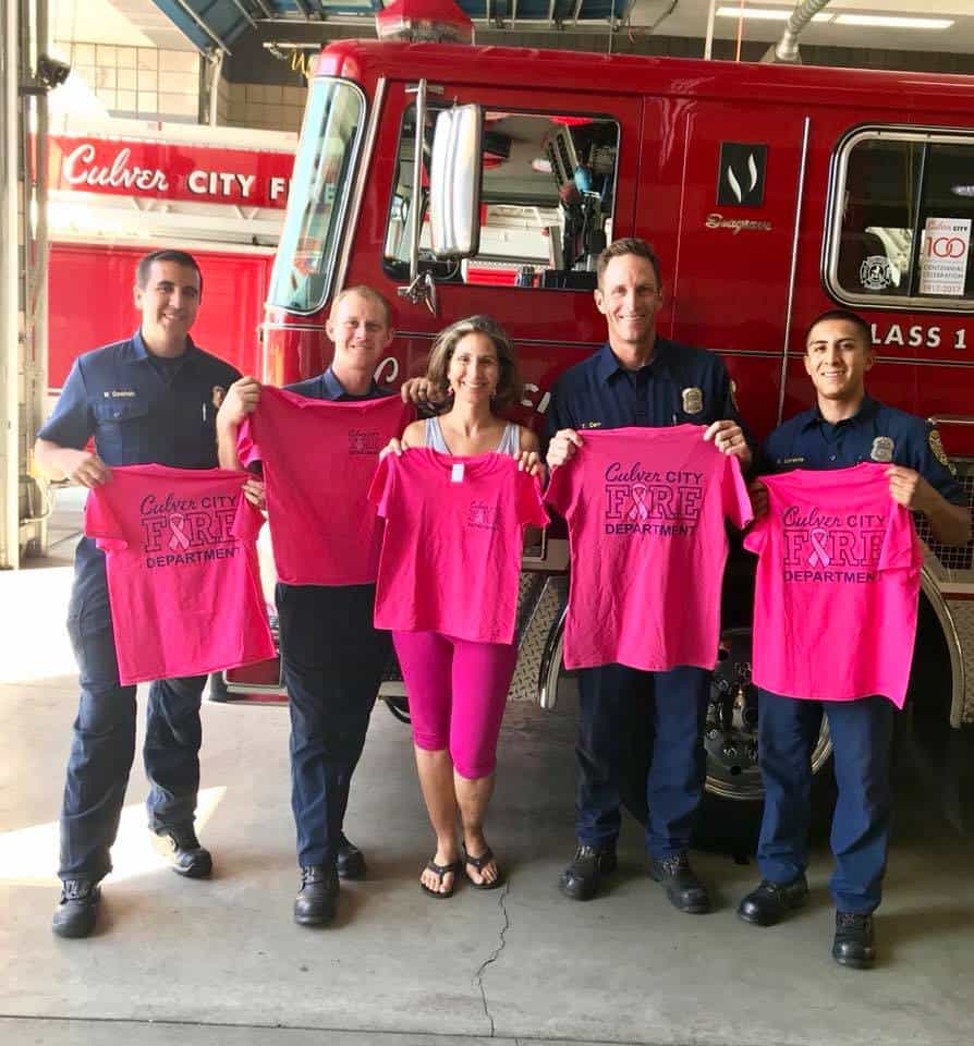 CCFD Turns Pink for October – T-Shirts on Sale – Culver City Crossroads