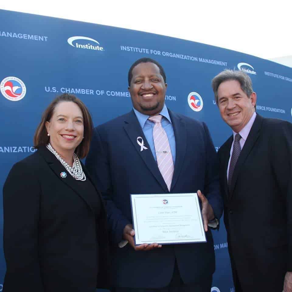 Colin Diaz Gets Institute for Organization Management Designation ...