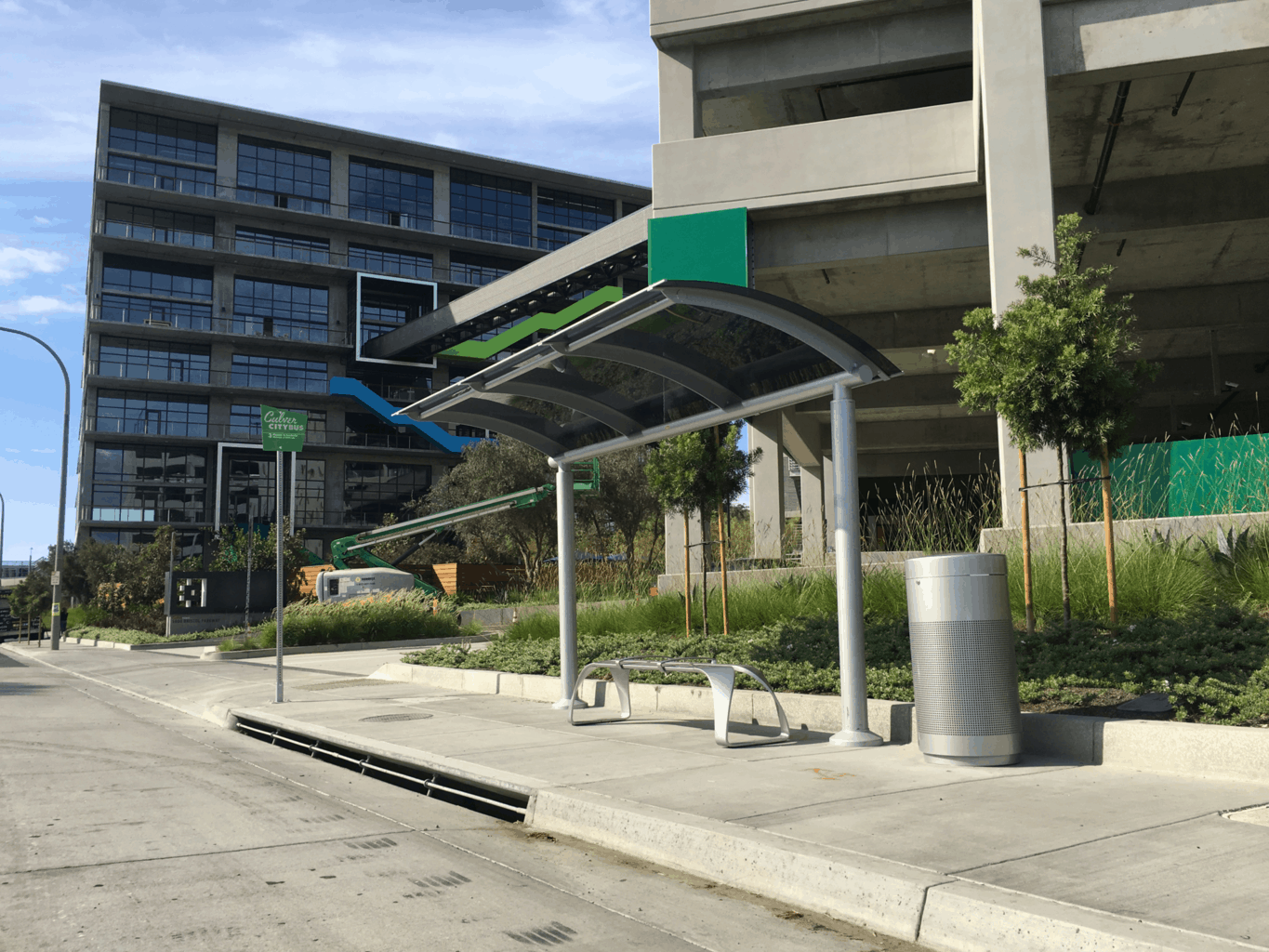 Shiny New Bus Stop Furniture All Over Town – Culver City Crossroads