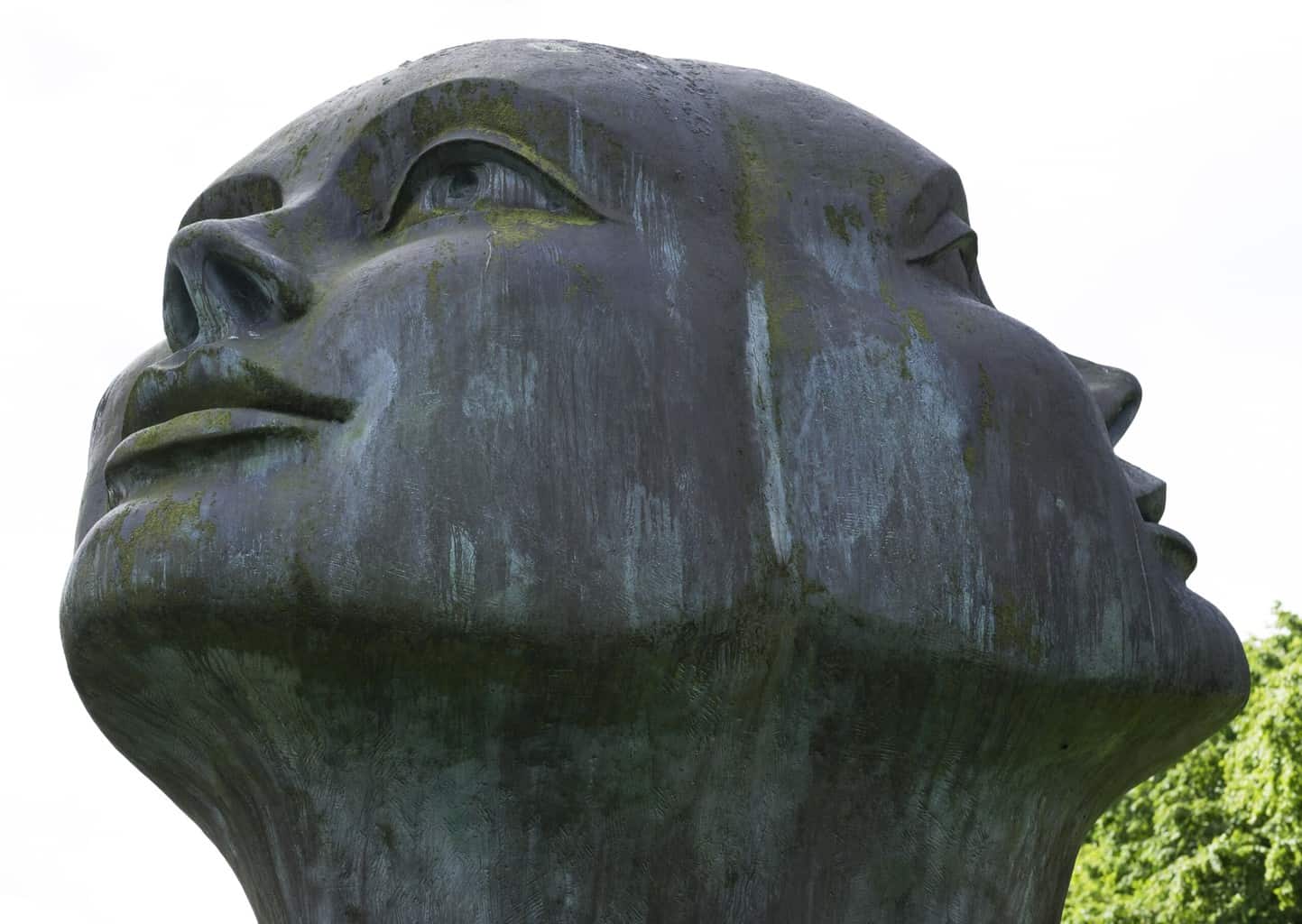 Sculpture with two faces image in Religion category at pixy.org ...