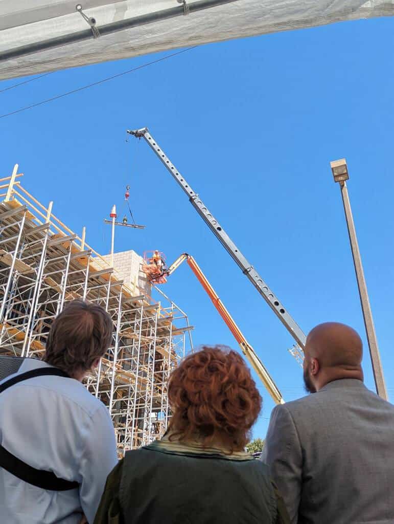 Glorya Kaufman Creative Community Center “Tops Out” with Speeches and ...