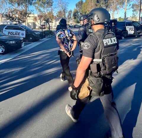 Police Conclude Standoff With Drones Negotiations Two Arrested On