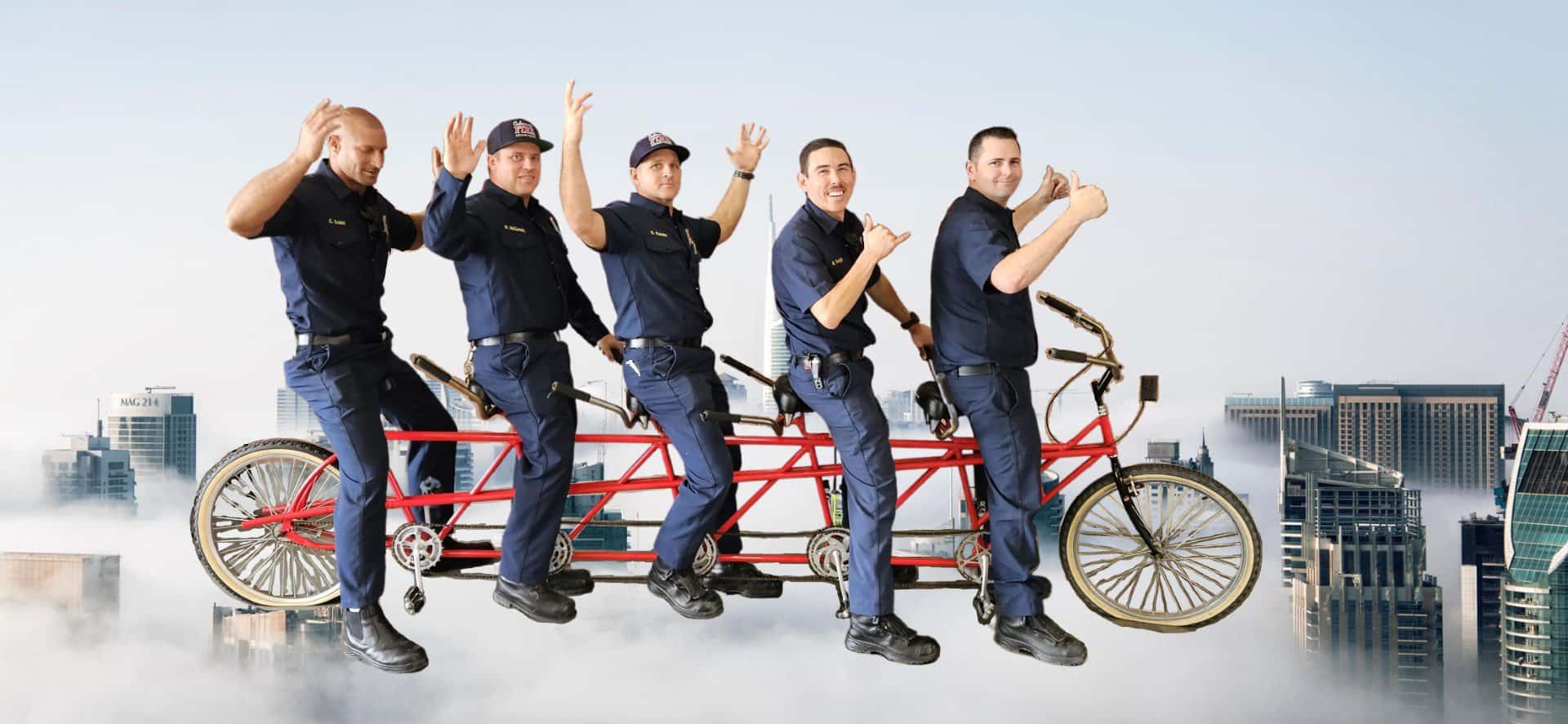 Firefighters Bring Back Unique Bike for Screenland 5K – Culver City ...