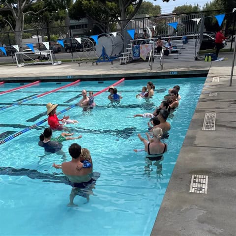 World’s Largest Swim Lesson @ The Plunge – Culver City Crossroads
