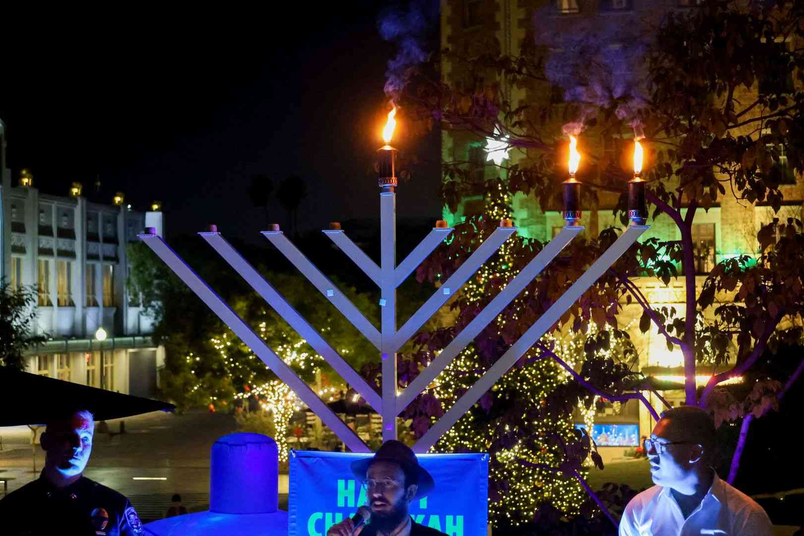 Grand Menorah Lighting Celebrates Chanukah at Culver Steps – Culver ...
